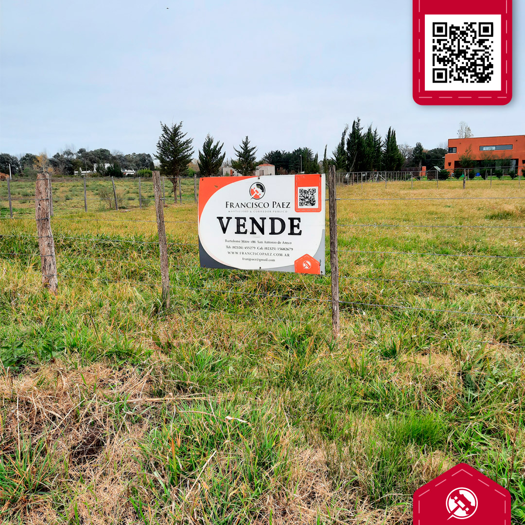 LOTE EN VENTA - Francisco Paez